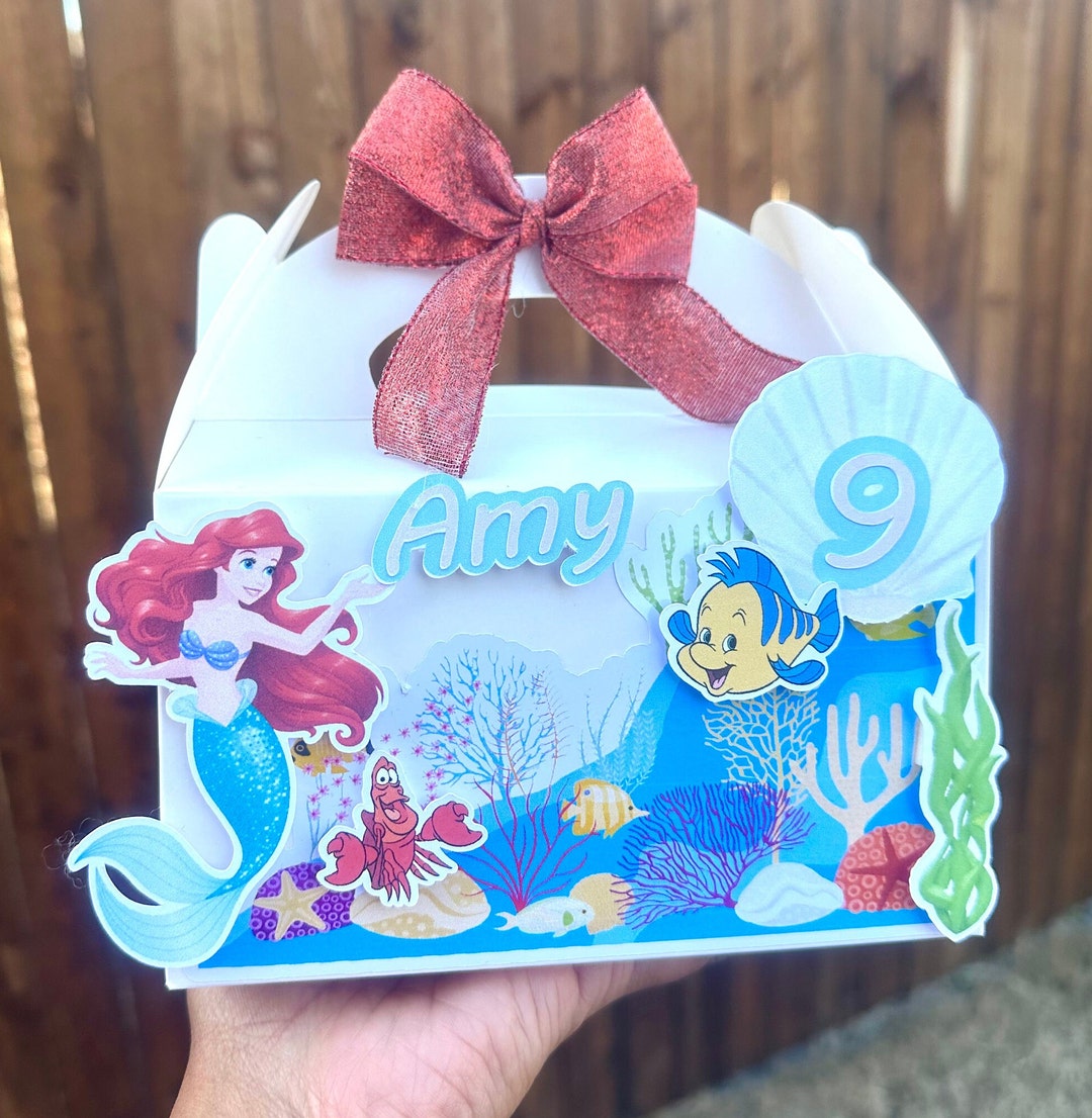 Little Mermaid Ariel Inspired, Princess Ariel, Boxes Princes Mermaid ...