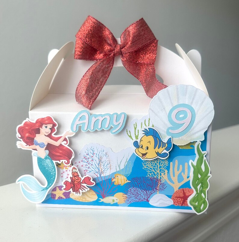 Little Mermaid Ariel Inspired, Princess Ariel, Boxes Princes Mermaid ...