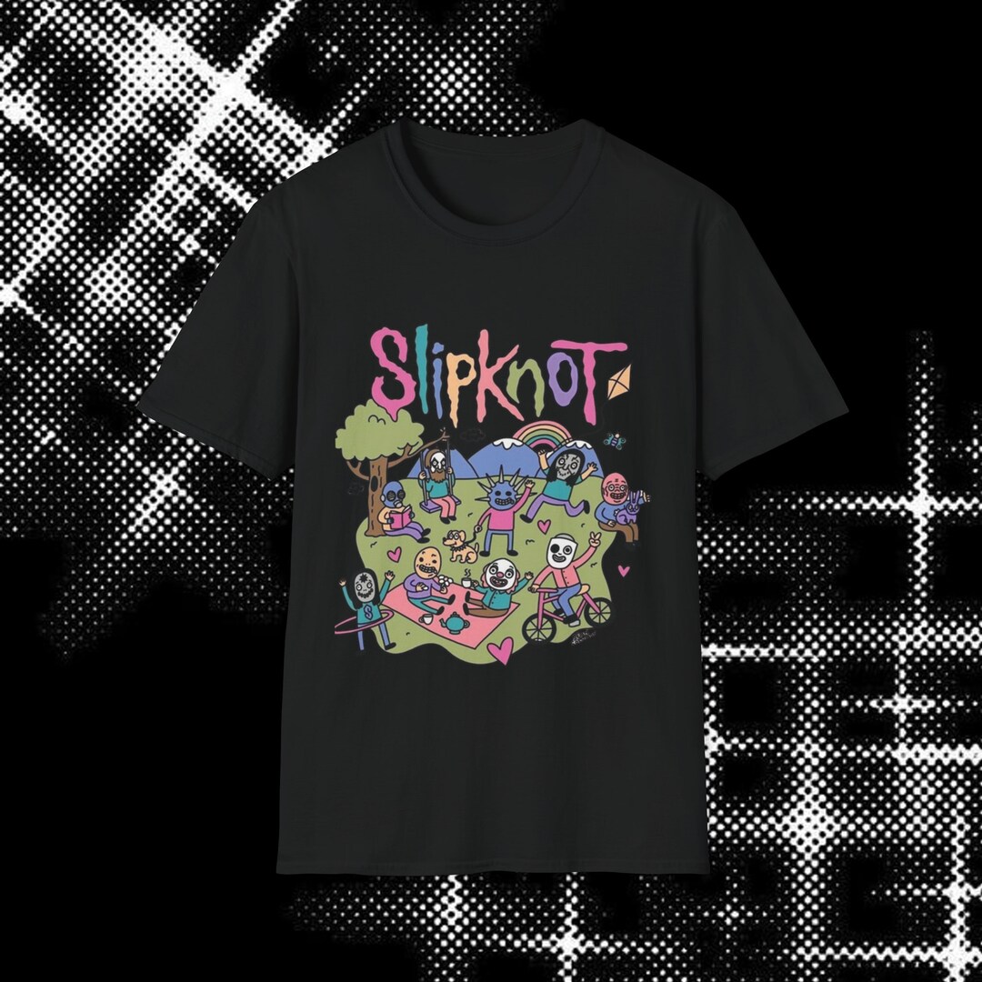 Slipknot T-shirt,heavy Metal T-shirt,metal T-shirt Gift,punk T-shirt ...
