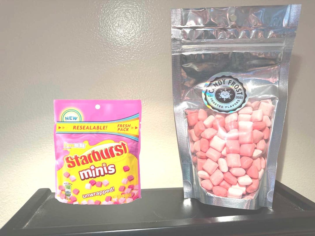Mini Freeze Dried Starbursts Fave Reds (6oz Bag) - Etsy