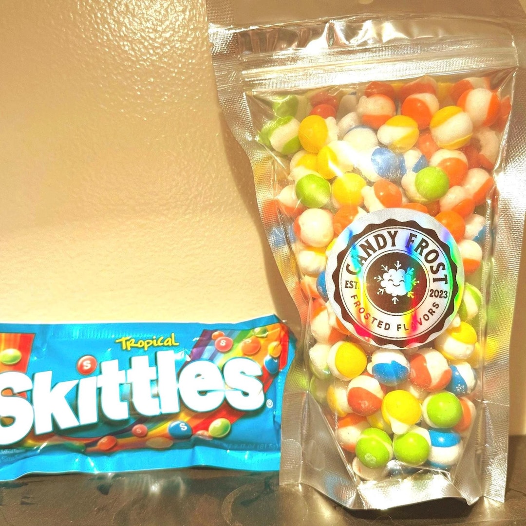 Custom Freeze-dried Tropical Skittles - Perfect for Every Celebration ...