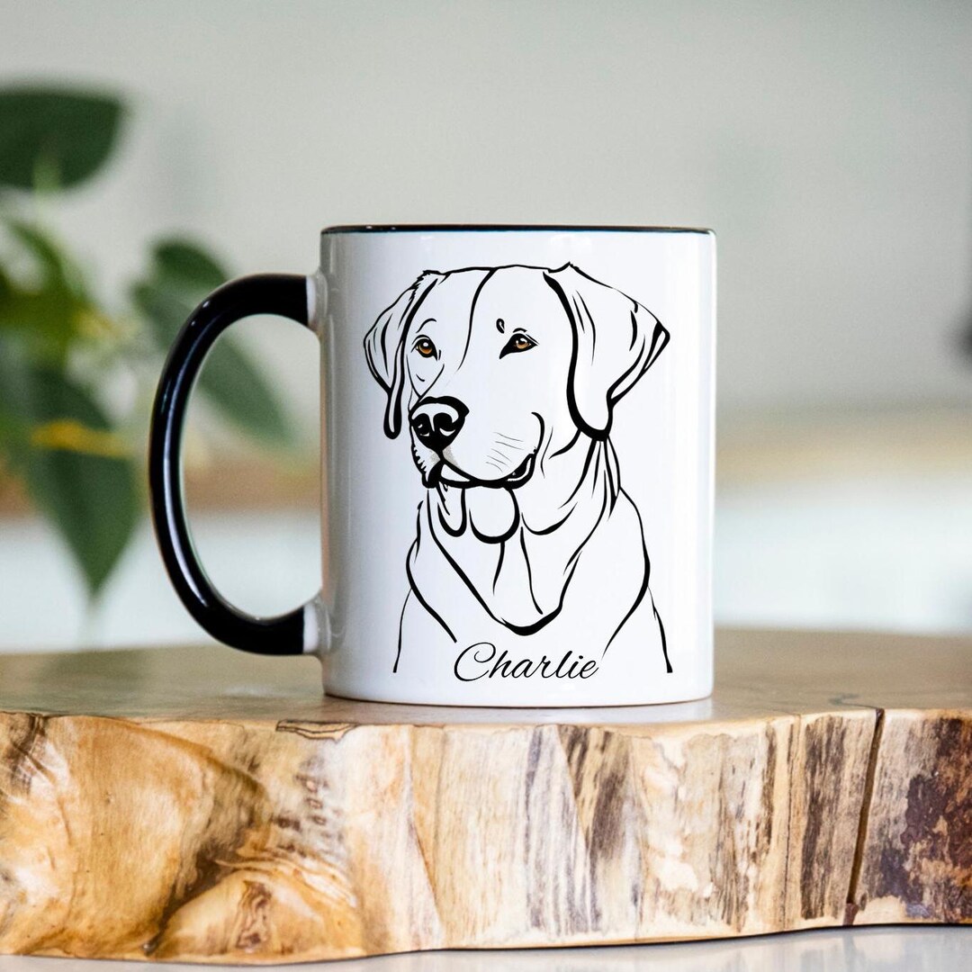 Personalized Labrador Mug: Custom Dog Lover Gift - Etsy