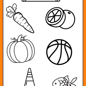 Color Activity Sheets for Kids and Toddlers Learn Colors - Etsy