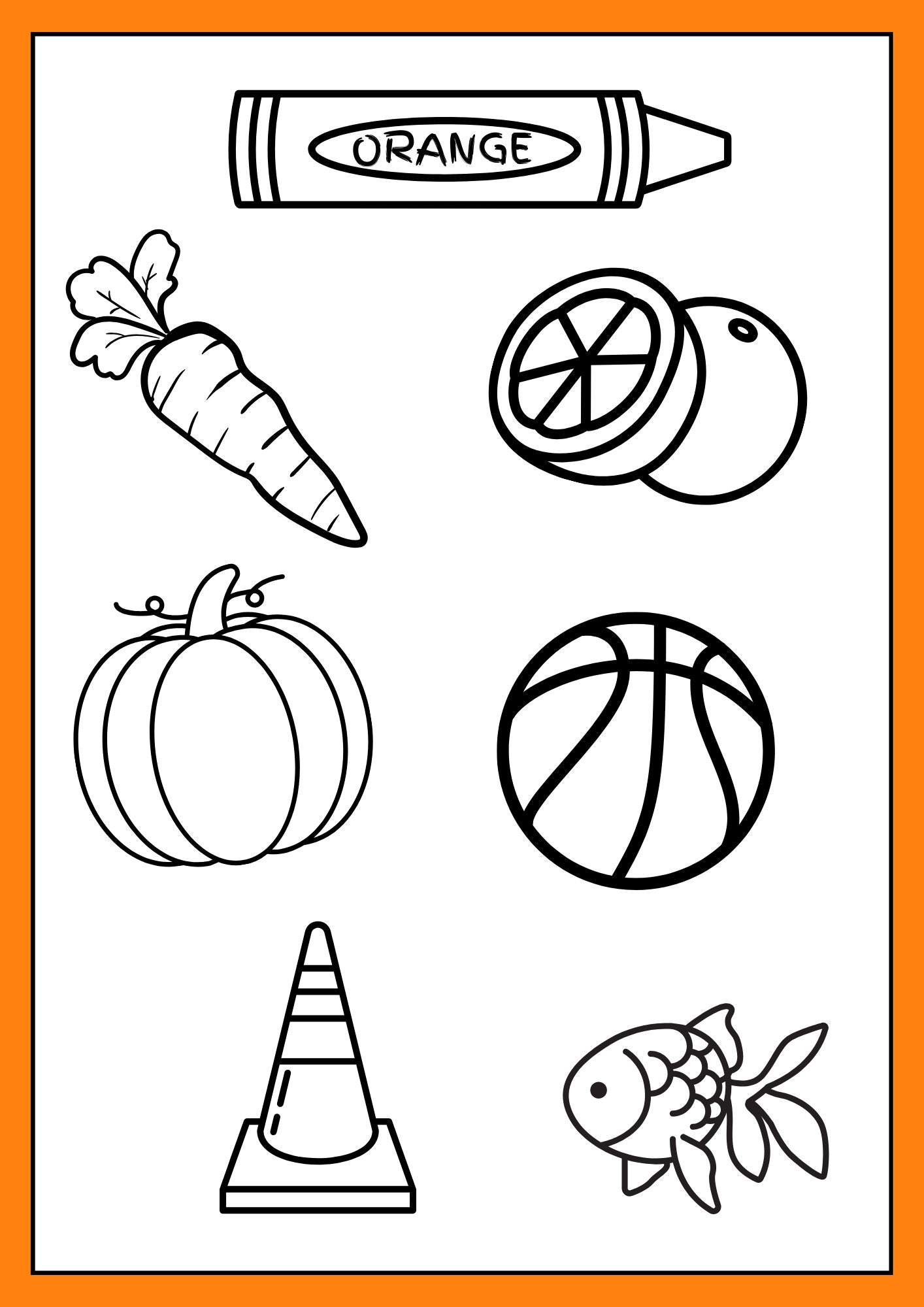 Color Activity Sheets for Kids and Toddlers Learn Colors - Etsy