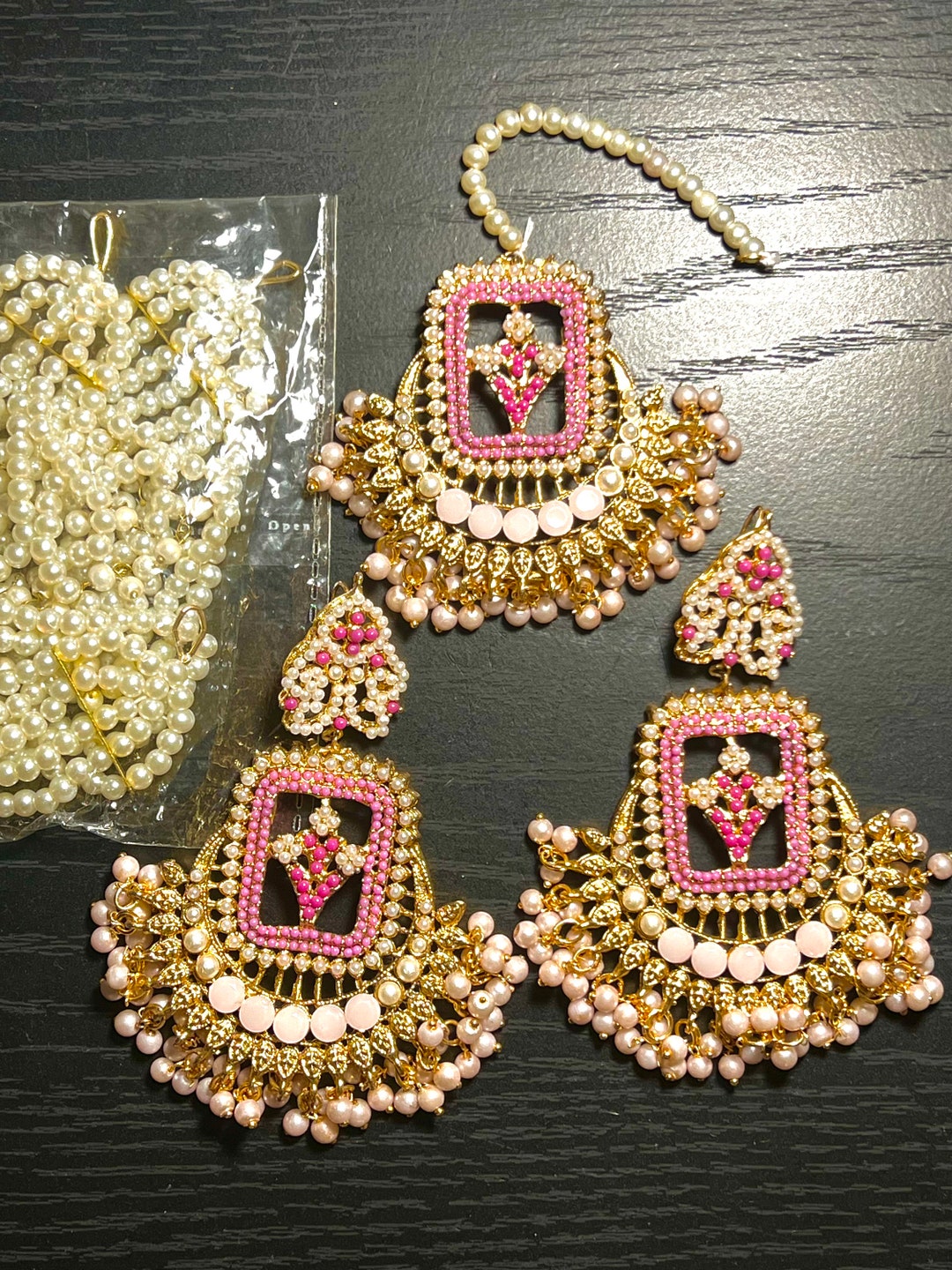 Indian Wedding / Party Heavy Traditional Jewelry Set for Women - Etsy