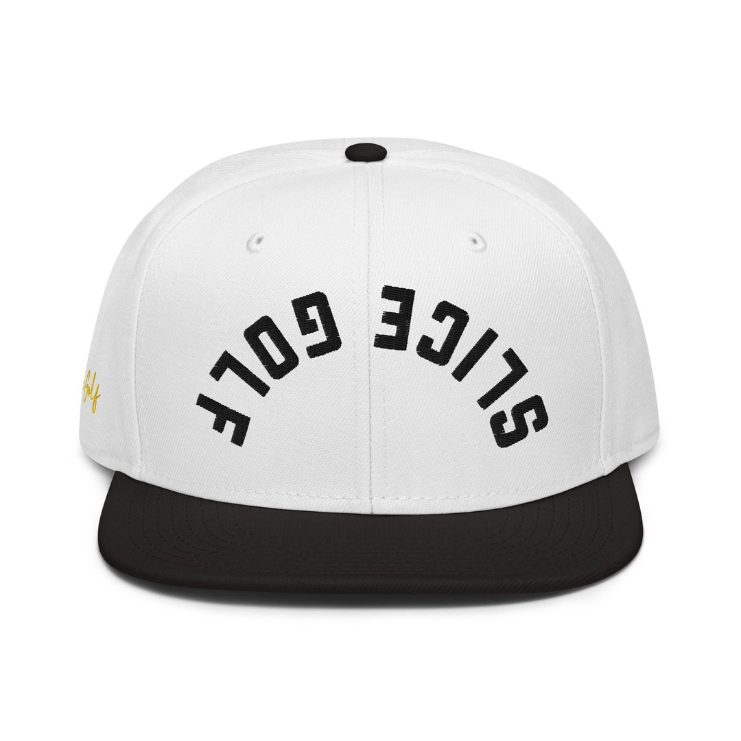 SLICE OB SNAPBACK Hat, Cap, Two-tone, Upside Down, Golf, Streetwear ...