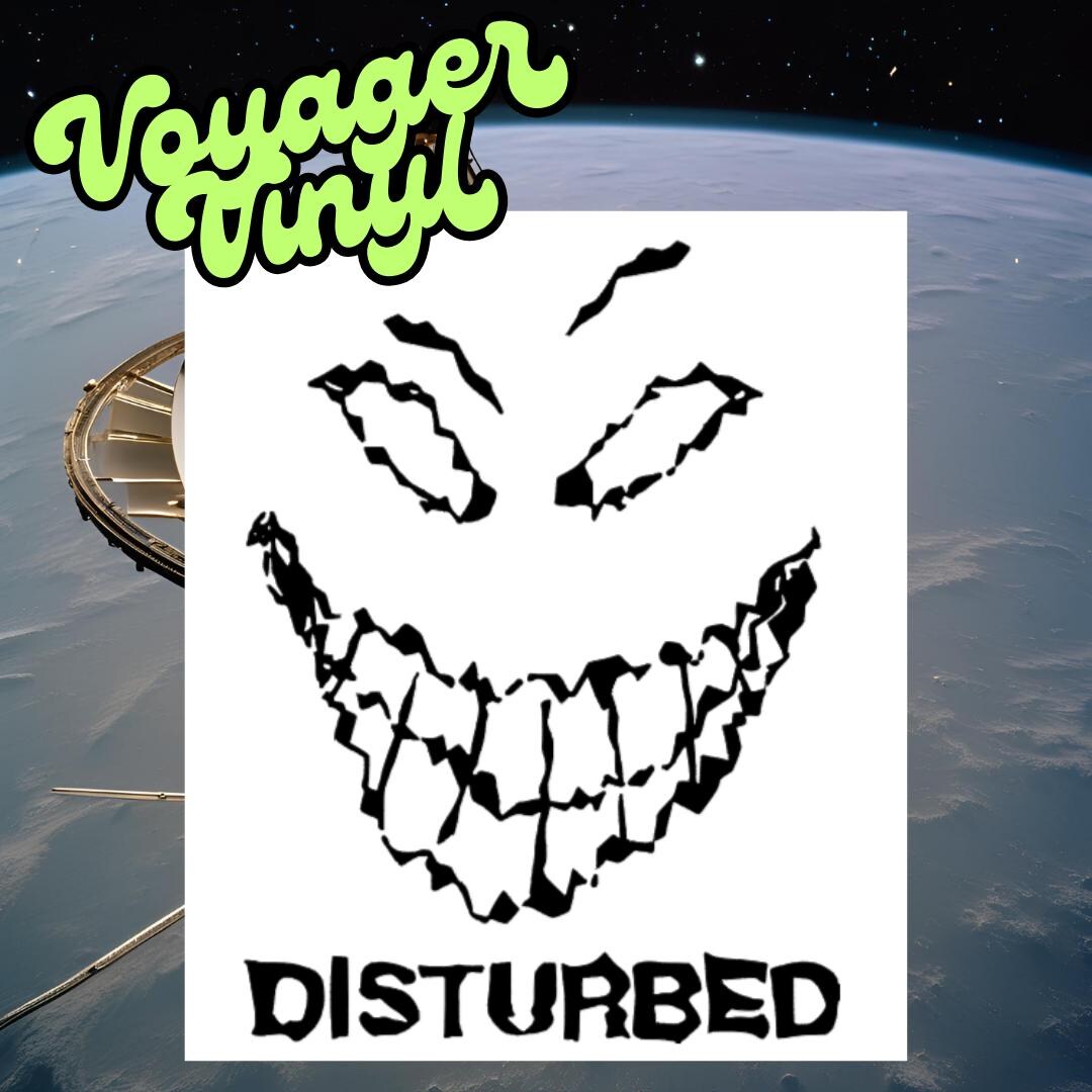 Disturbed metal Band Premium Vinyl Decal Permanent Adhesive Choose ...