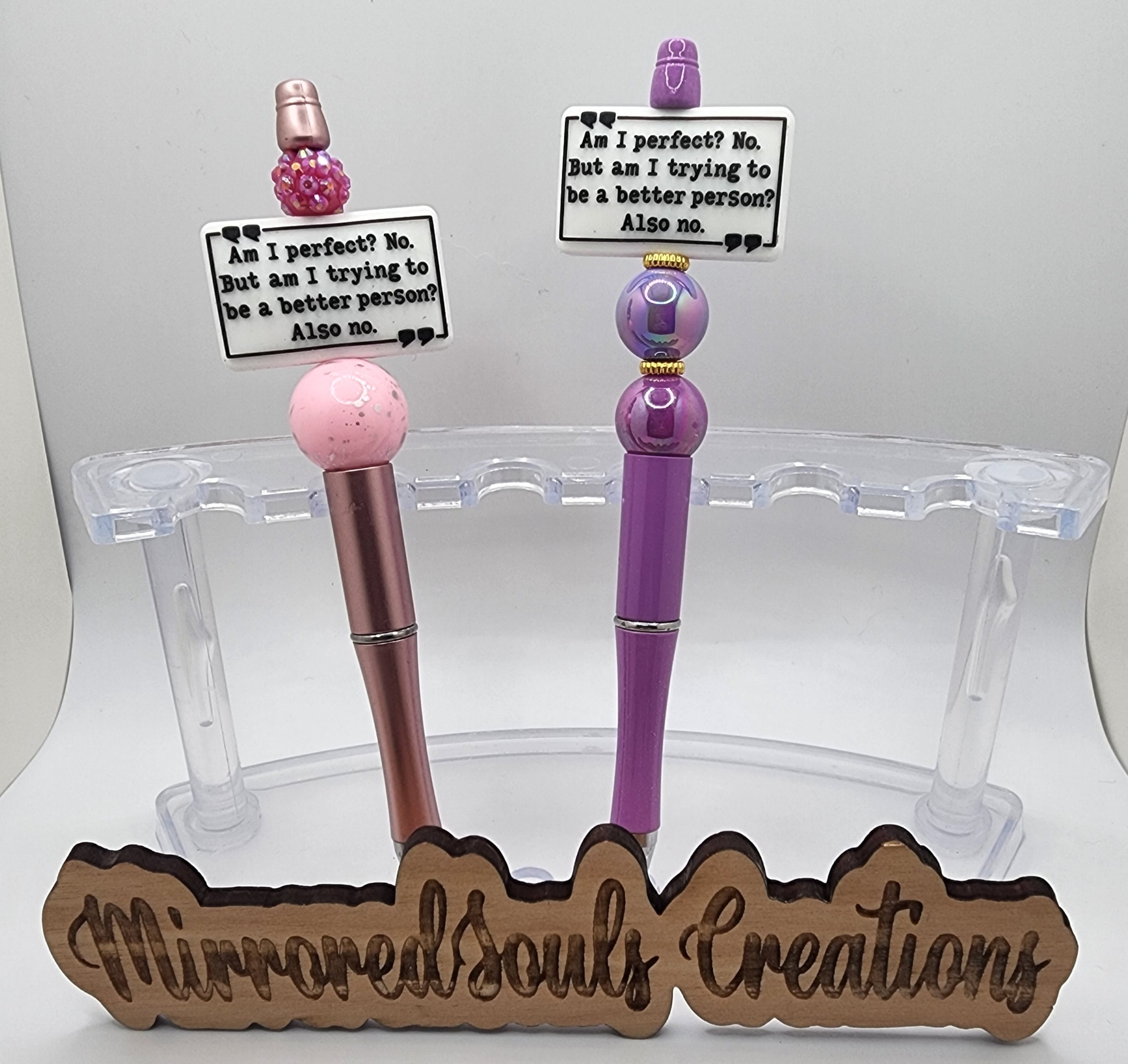 Poop Emoji Pen Anti Social Pen Sarcastic Pens Unique Beaded Pens Pens ...