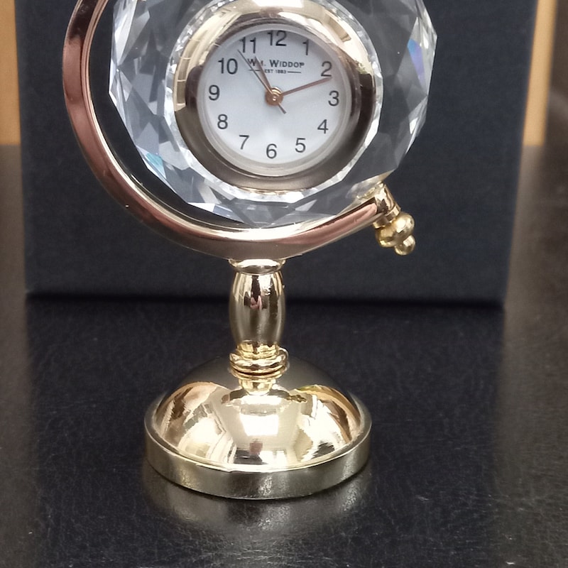 Desk Globe With Clock - Etsy UK