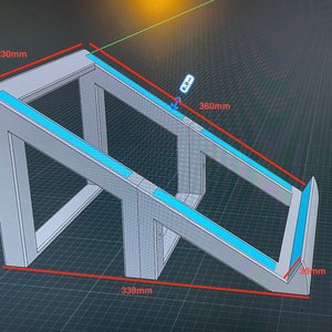 Tascam Model 12 Mixer Tabletop Stand - 3d Printed - Black W/non ...