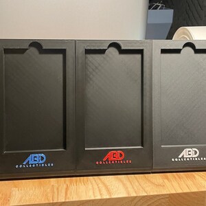 3d Printed ABD Collectibles Card Stand - Etsy