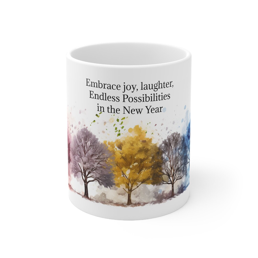 New Year Mug, New Years Gift, Holiday Mug, Happy New Year, New Year ...
