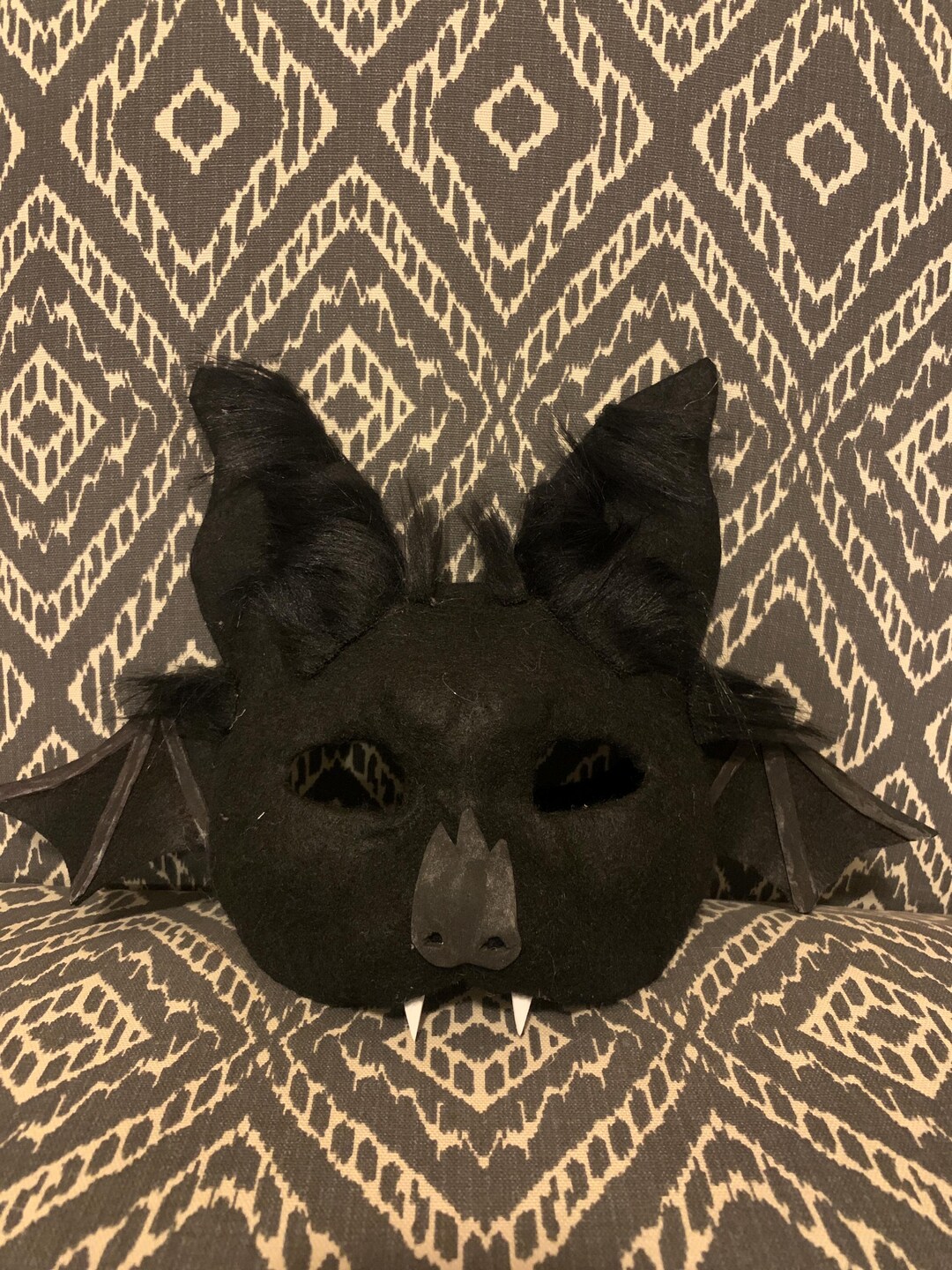 Bat Mask - Etsy
