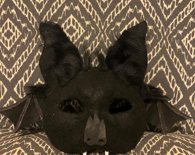 Bat Mask - Etsy