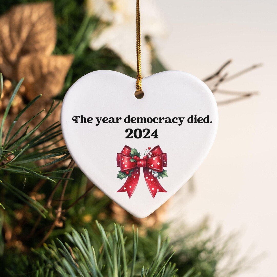 Anti Trump Gift, Anti Trump Christmas Ornament, Subtle FU Trump ...