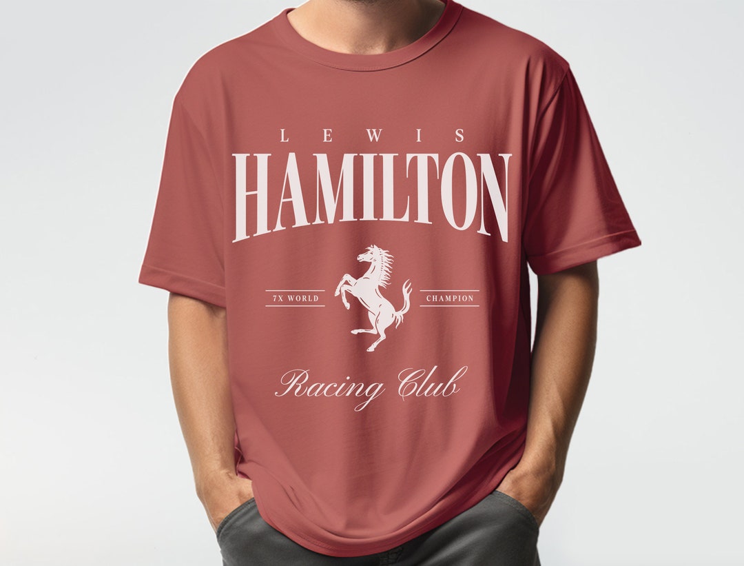 Comfort Color Lewis Hamilton Ferrari Tshirt Formula One Tee Lewis ...