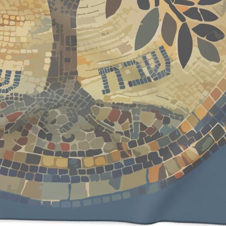 Tree of Life Shabbat Shalom Light Scarf Gift, Inspired by Israeli ...