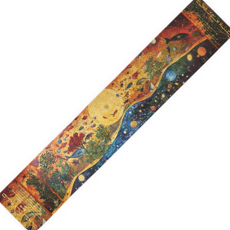 Bereshit Table Runner, Creation of the World, in the Beginning, Genesis ...