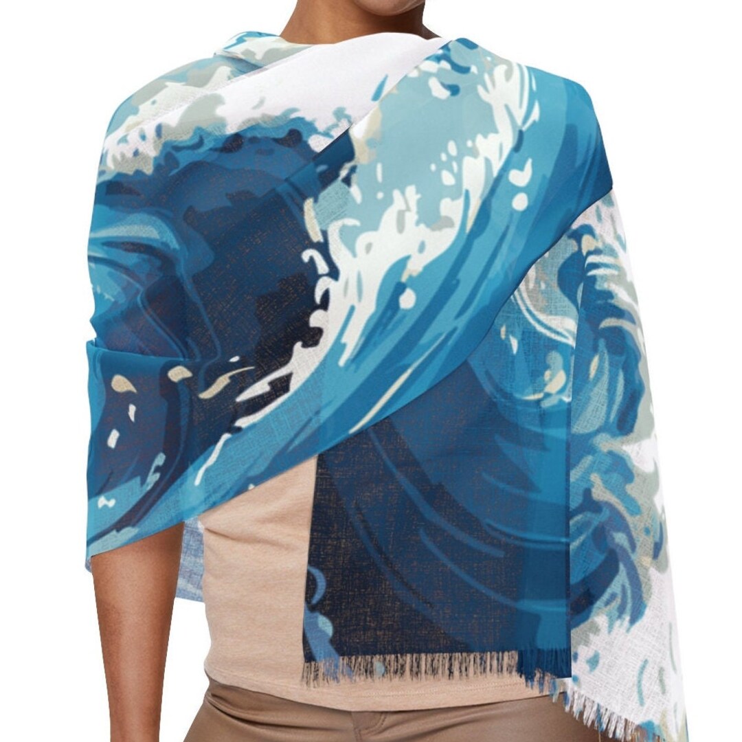 Passover Gift Light Scarf, Exodus From Egypt, Crossing the Red Sea ...