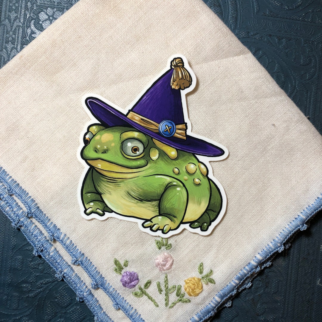 Bertram the Wizard Toad - Etsy