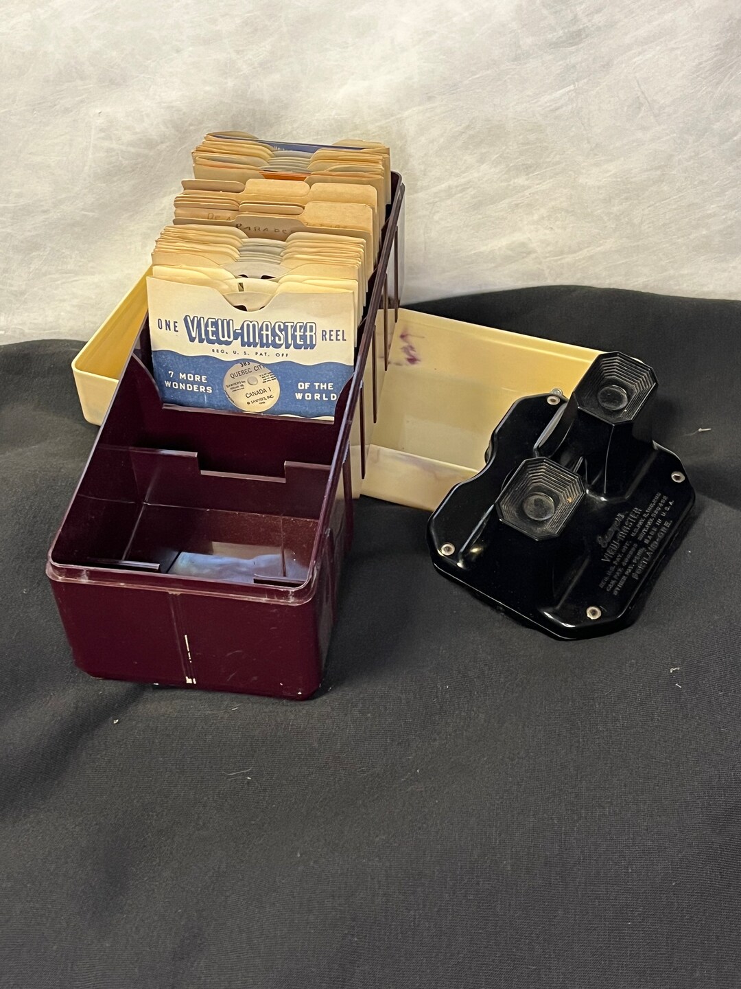 Bakelite Viewmaster Reel With Original Case - Etsy