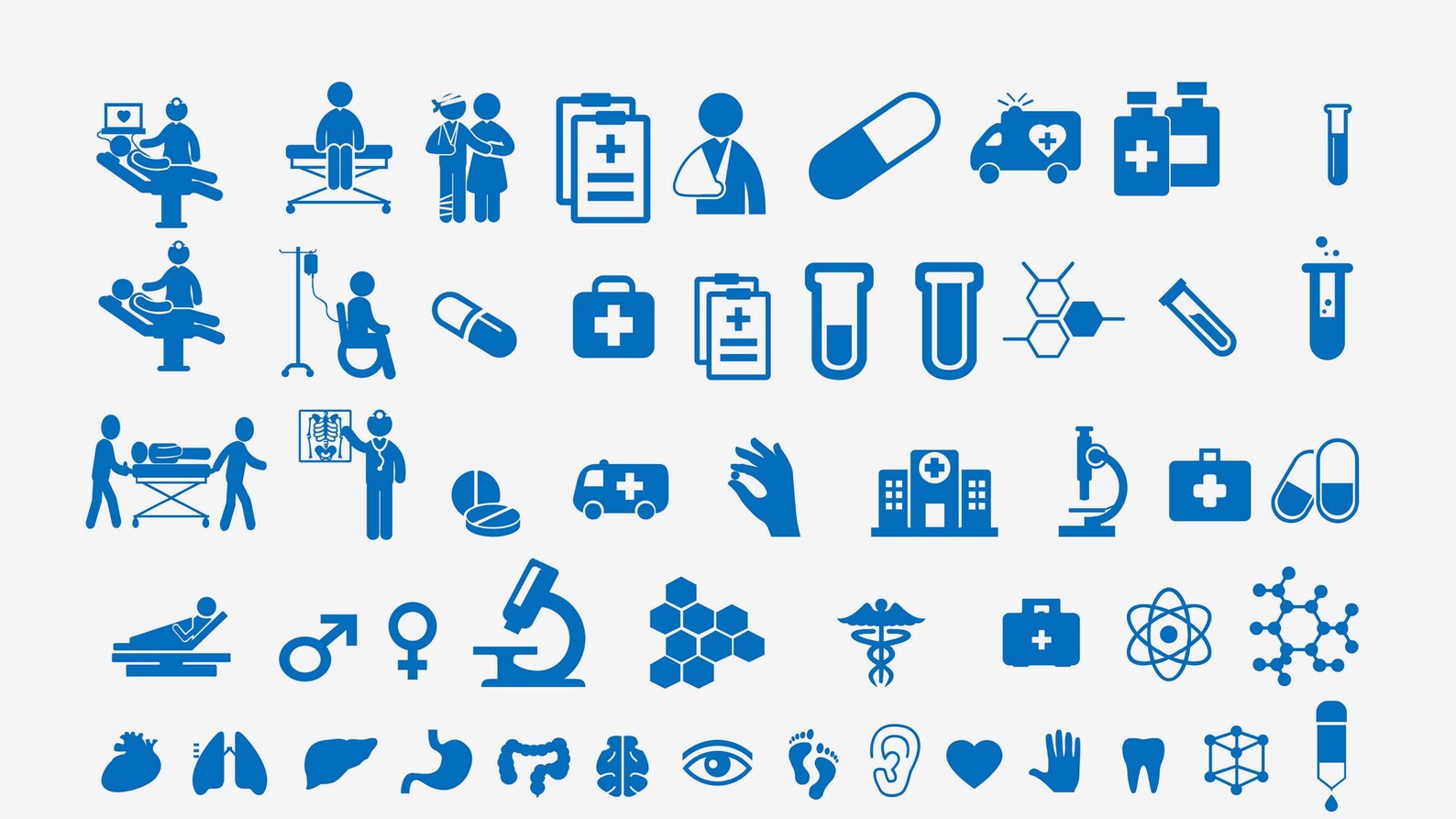 New Customized Medical Recolorable Icons, Nurse Medical Powerpoint ...