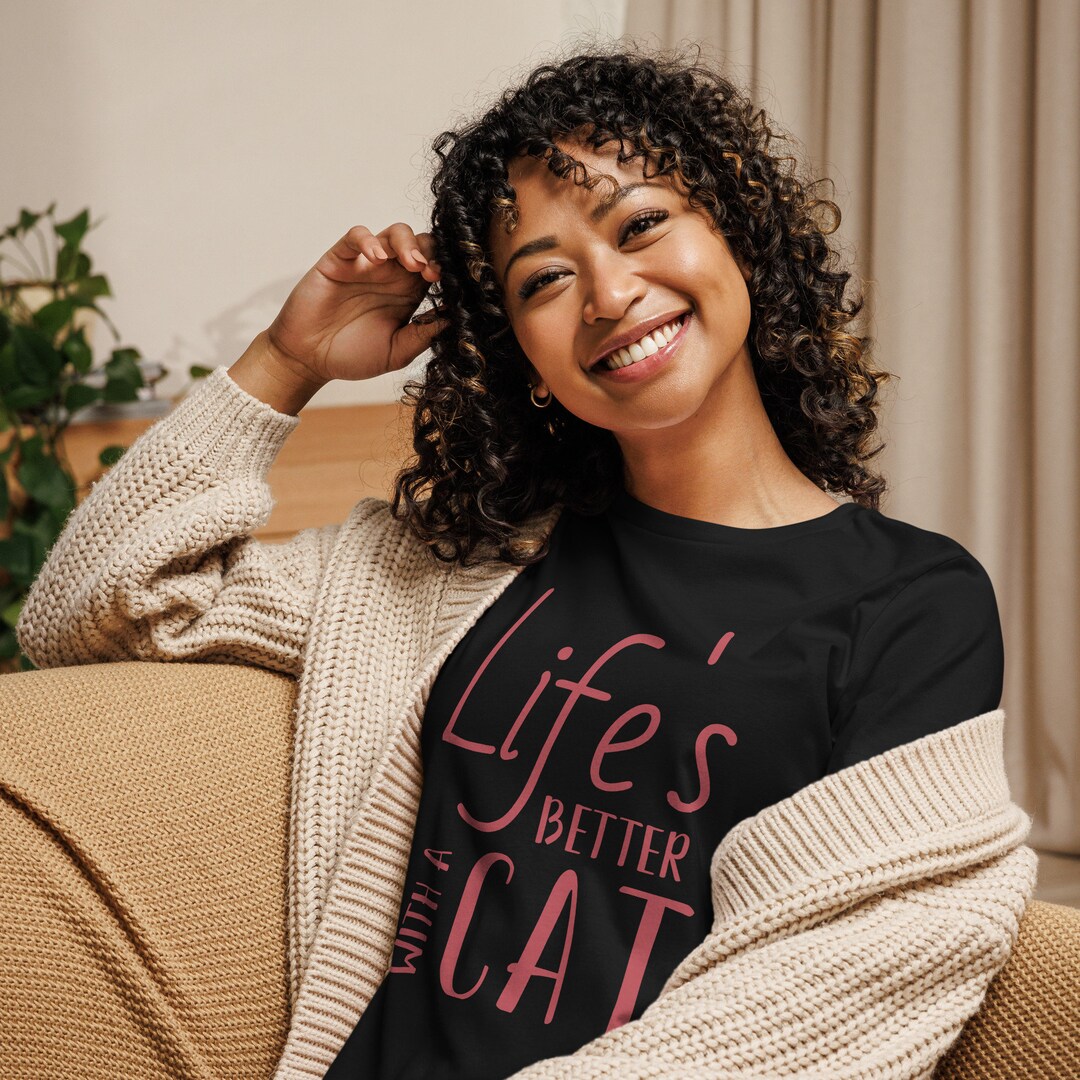 Women's Relaxed Life is Better T-shirt - Etsy