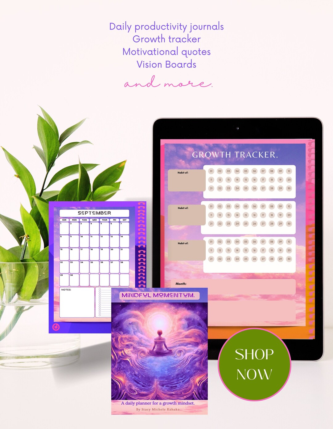 Mindful Momentum: 2024 Digital Planner - Etsy