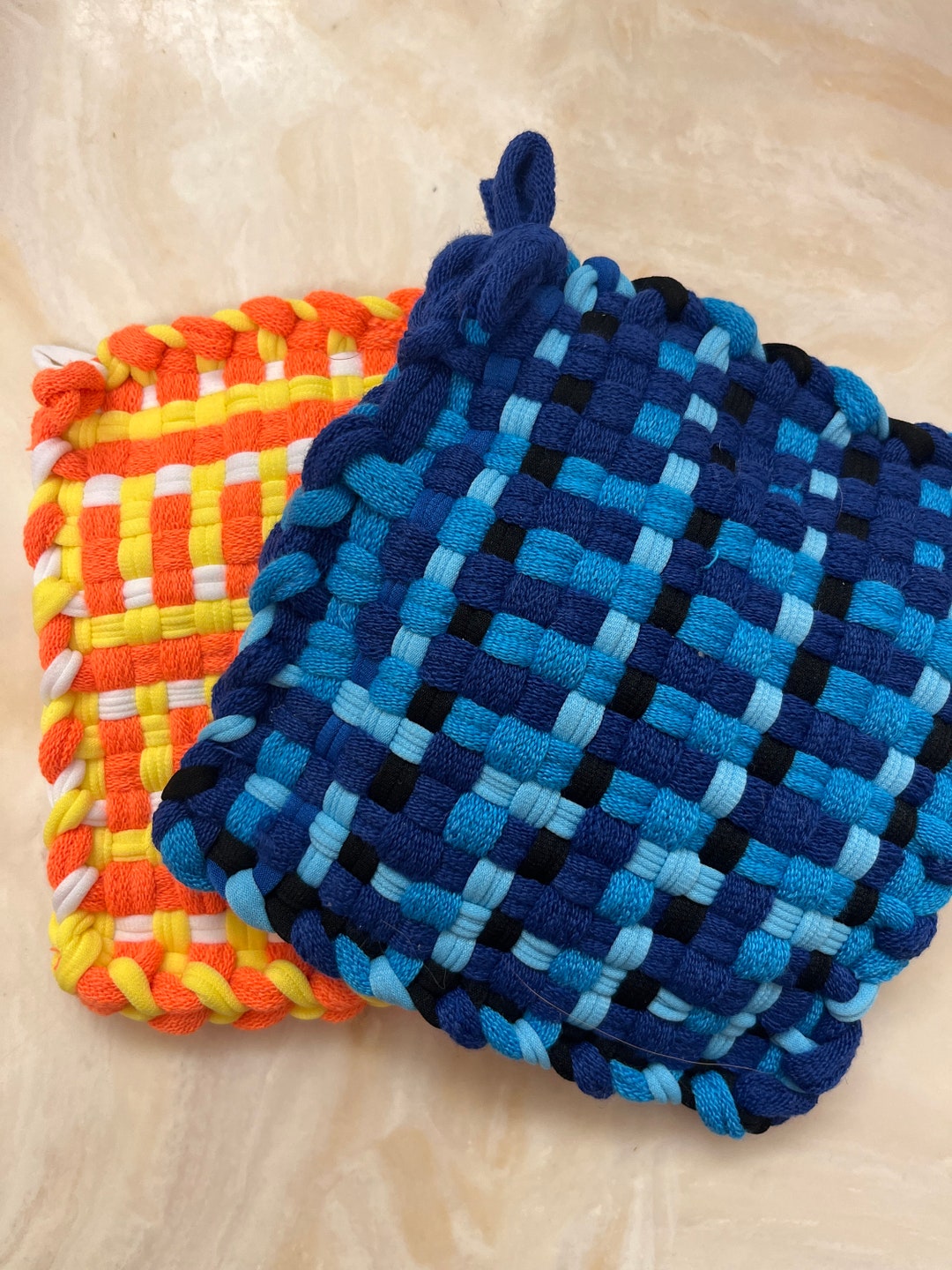 Bluey Colored Themed Pot-holders - Etsy