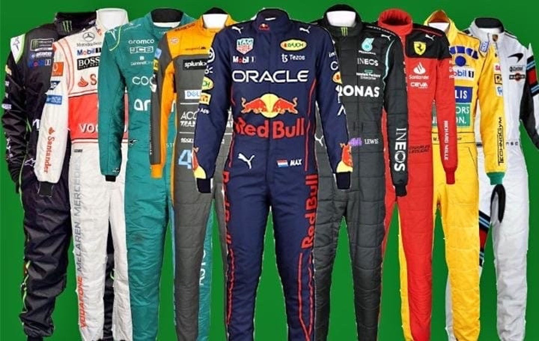 Choose your f1 racing fan edition Kart race suit go karting racing ...
