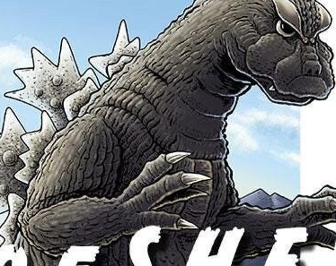 Godzilla 1964 Print Poster - Etsy