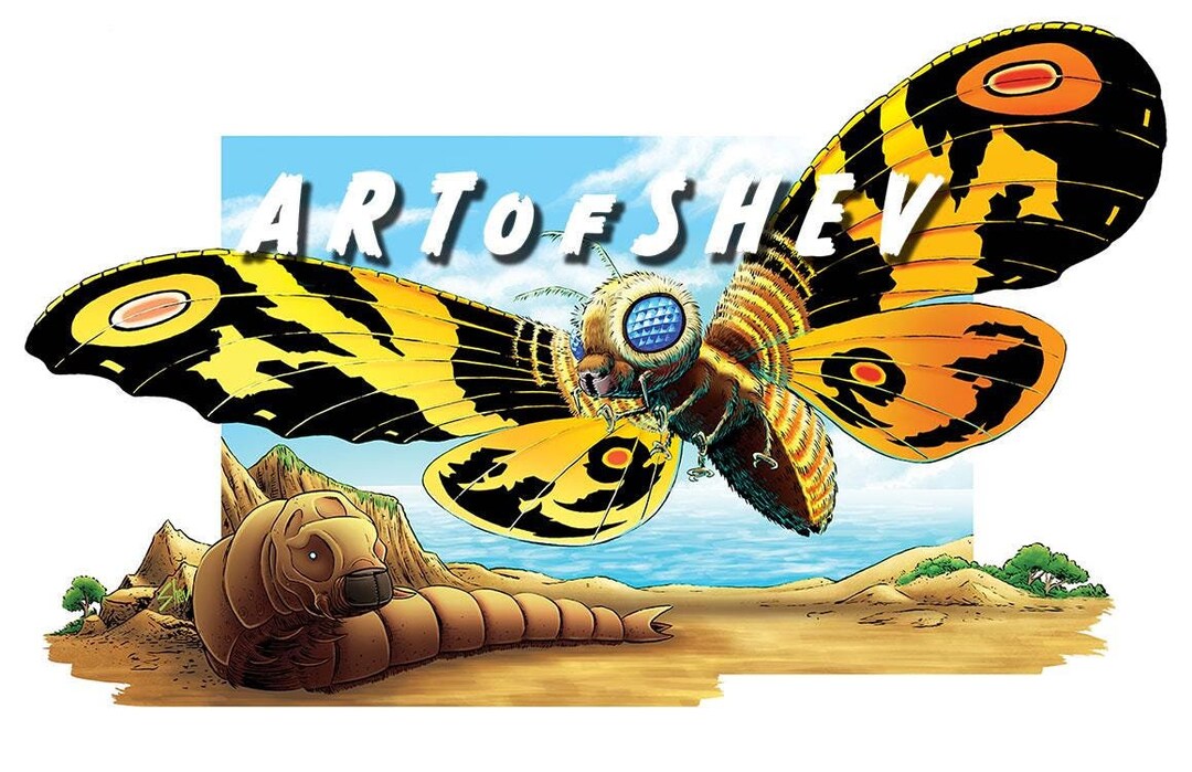 Mothra 1964 Print Poster - Etsy