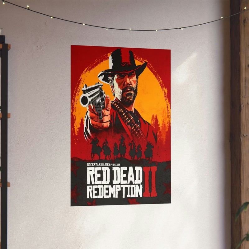 Red Dead Redemption 2 Poster - Etsy