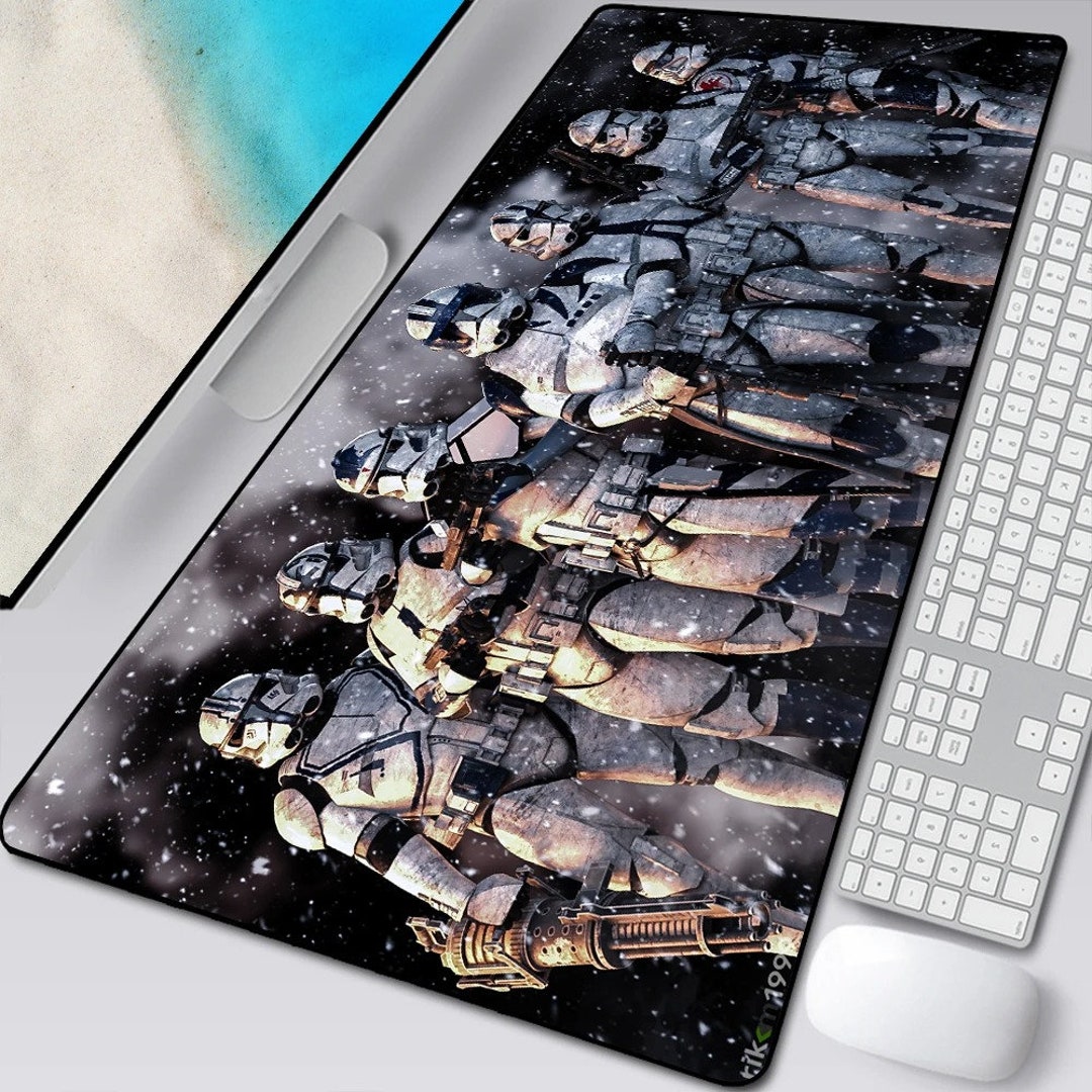 Star Wars Desk Mat: Stormtrooper Mousepad, Gamer Gift - Etsy