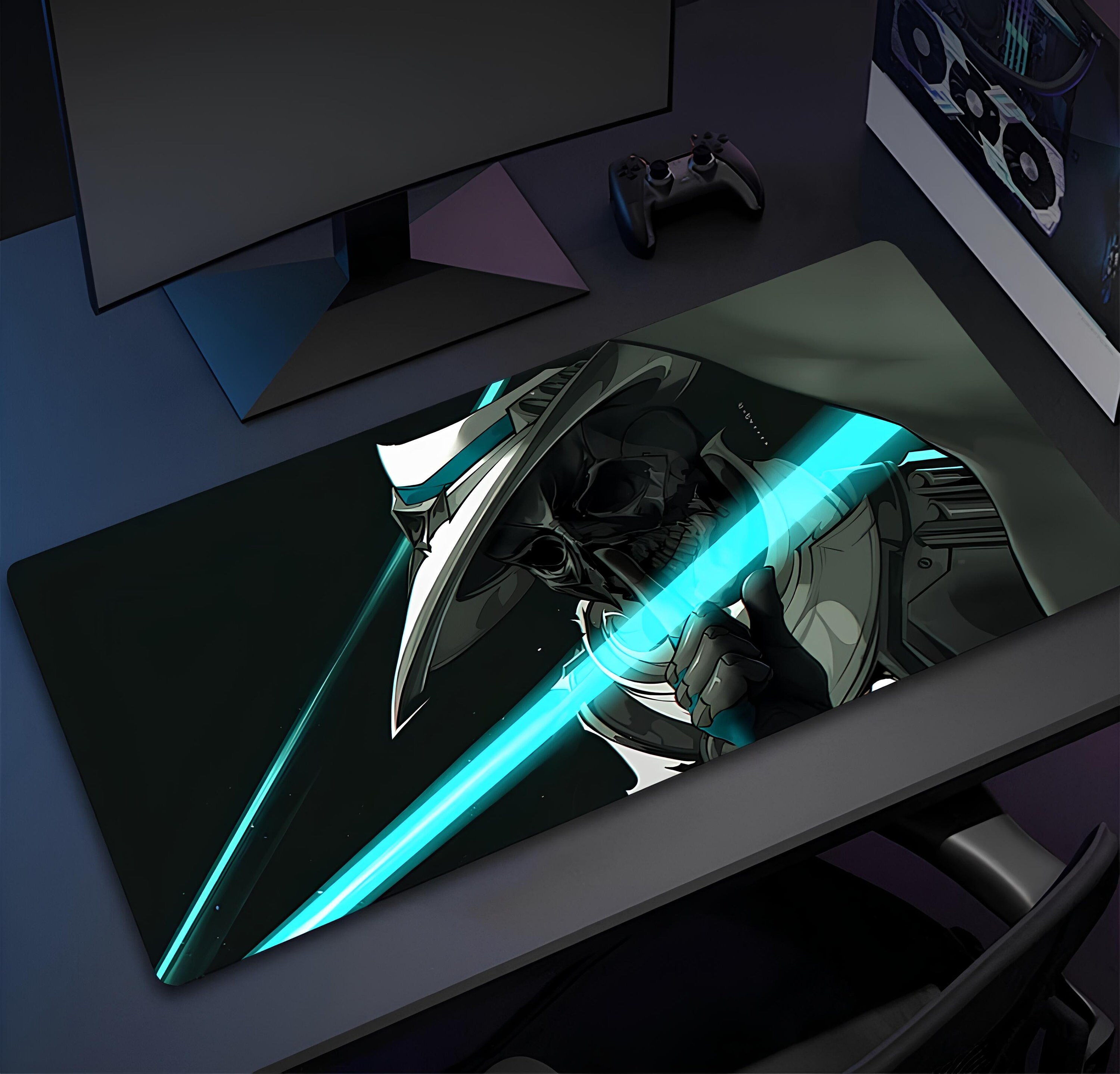 Valorant Mousepad ,valorant Characters Desk Mat ,jett , Omen , Gekko ...