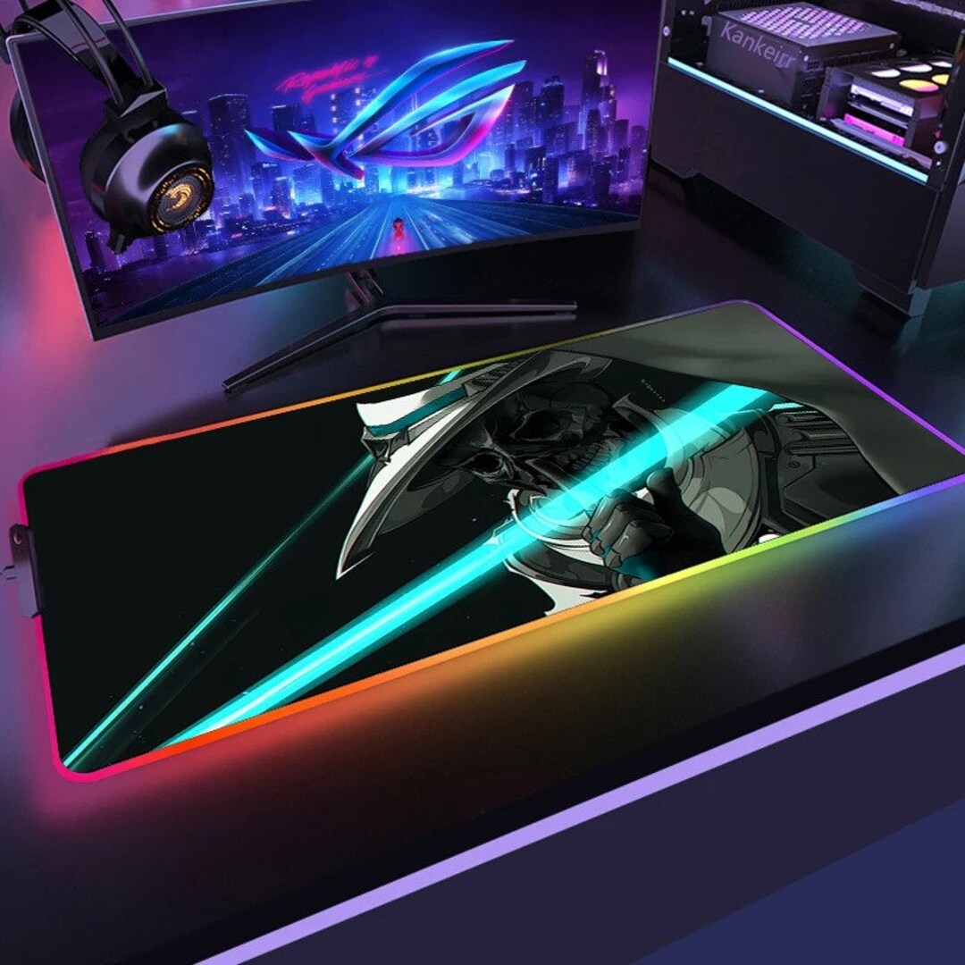 Valorant Characters RGB Gaming Mousepad: Jett, Omen, & More - Etsy