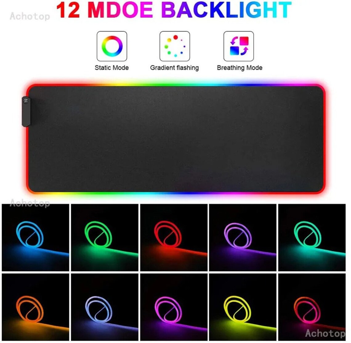 Valorant RGB Mousepad , Valorant Characters Desk Mat ,jett , Omen ...