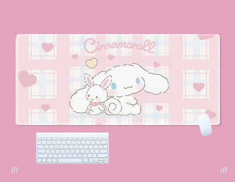 Sanrio Mousepad ,my Melody and Kuromi Japanese Mousepad , Cinnamoroll ...