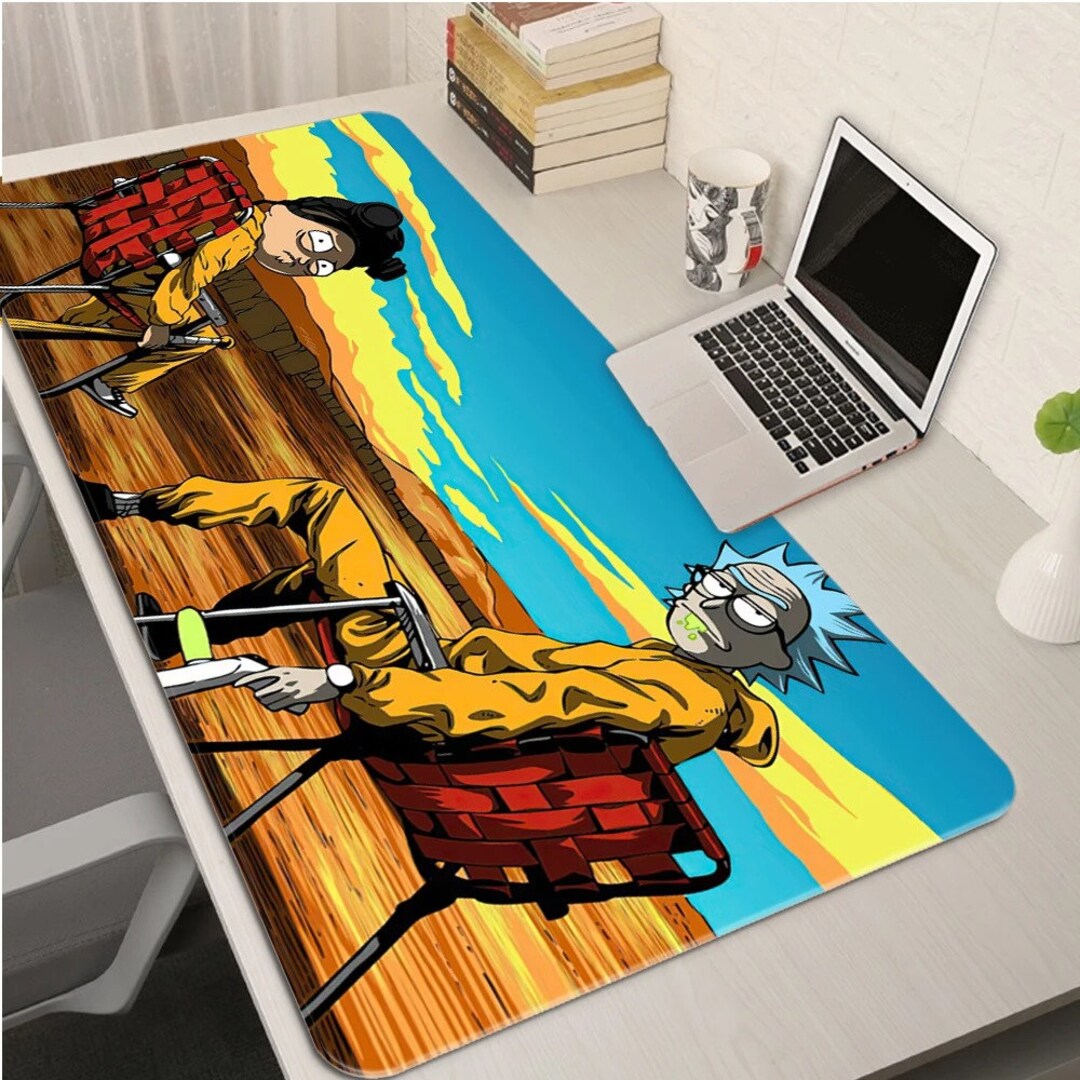 Rick and Morty Mousepad , Rick and Morty Desk Mat ,customized Mousepad ...