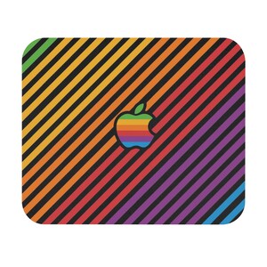 Apple Logo Think Different Mouse Pad ,apple Desk Mat ,customized ...