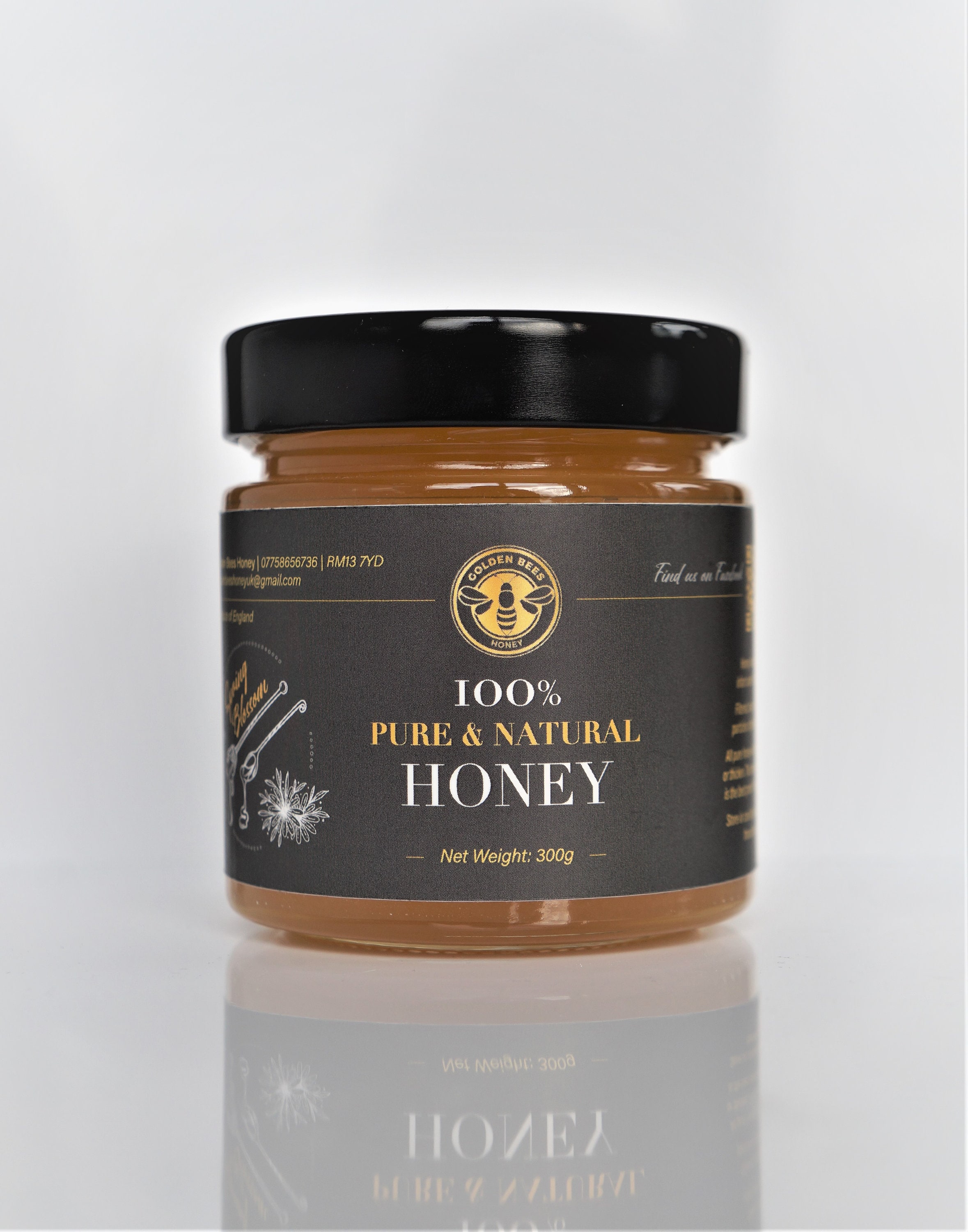 Golden Bees Honey Raw Honey Local Honey Natural Honey London Honey ...