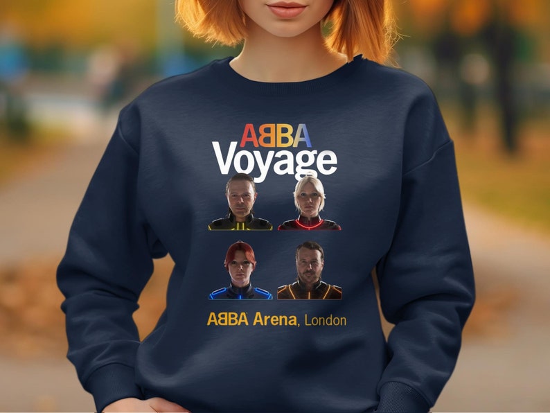 ABBA Voyage Concert Adult and Youths Shirts, Retro Band Shirt, Vintage ...