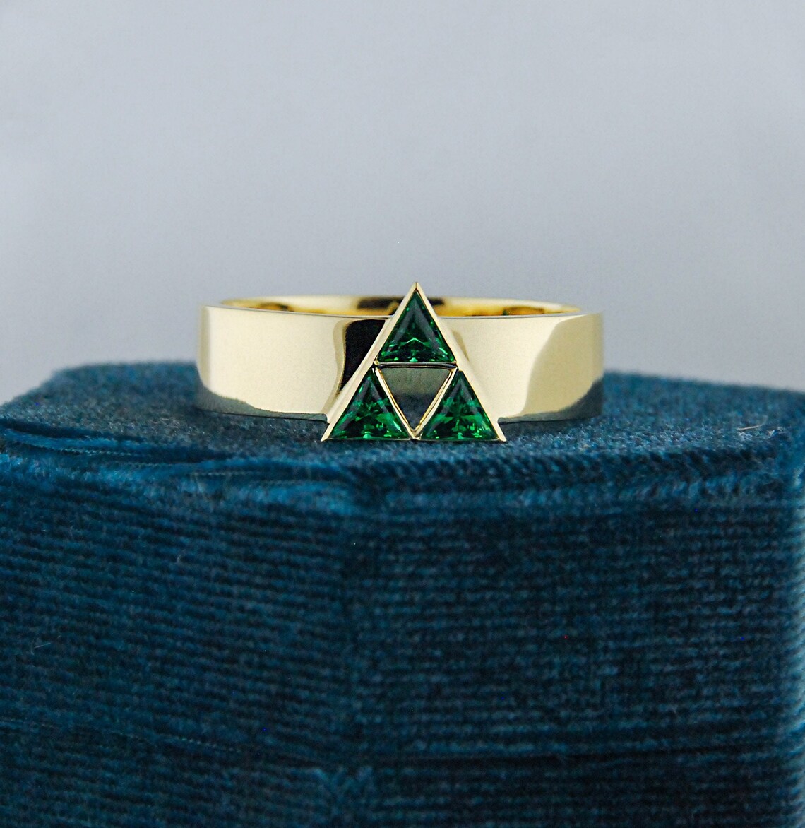 Tri-force Ring, Legend of Zelda, His/her, Matching Rings - Etsy