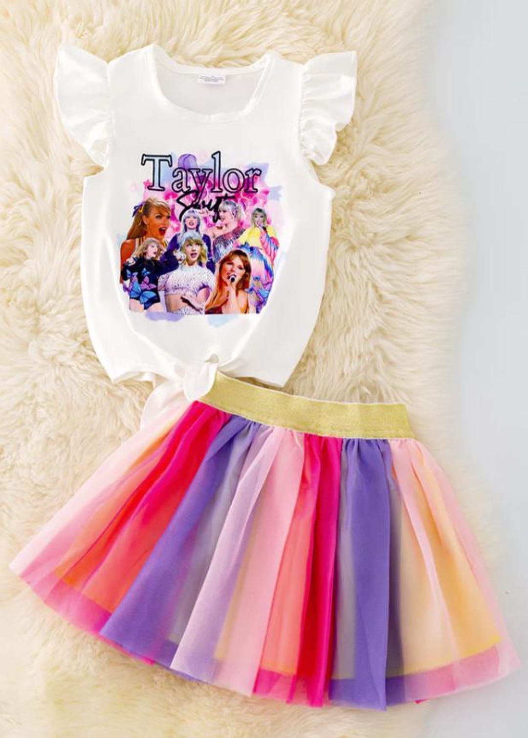 Toddler and Girl's Swiftie Outfit, Swiftie Tutu, Toddler Dress - Etsy