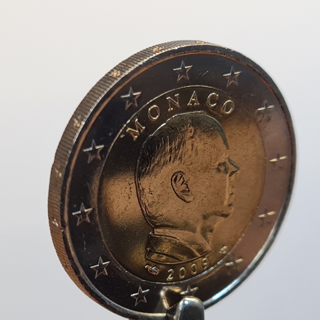 2 Euro Coin Monaco Rare Find Collector's Item - Etsy