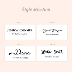Personalized Desk Name Plate With Wooden Base, Personalized Office ...