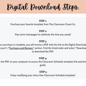 Editable Boho Classroom Schedule Template (digital Download) - Etsy