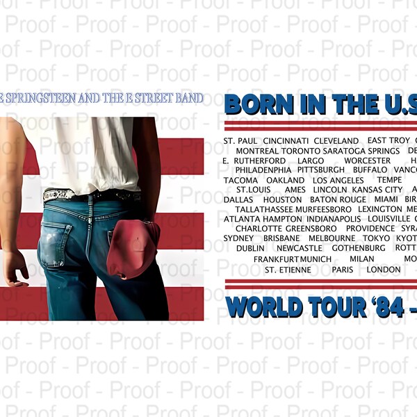 Bruce Springsteen Svg - Etsy