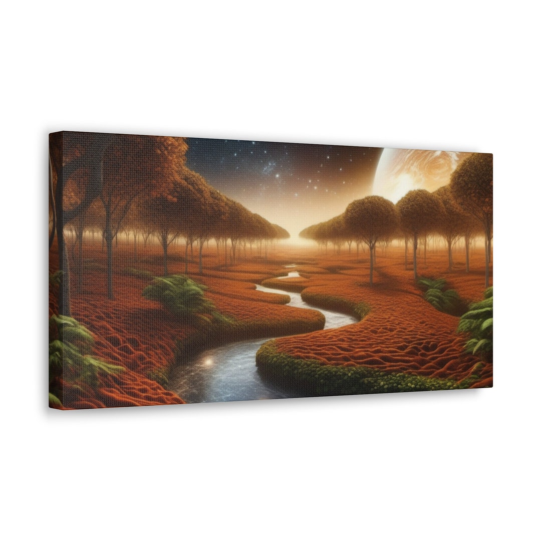 Otherworldly Forest Art. - Etsy