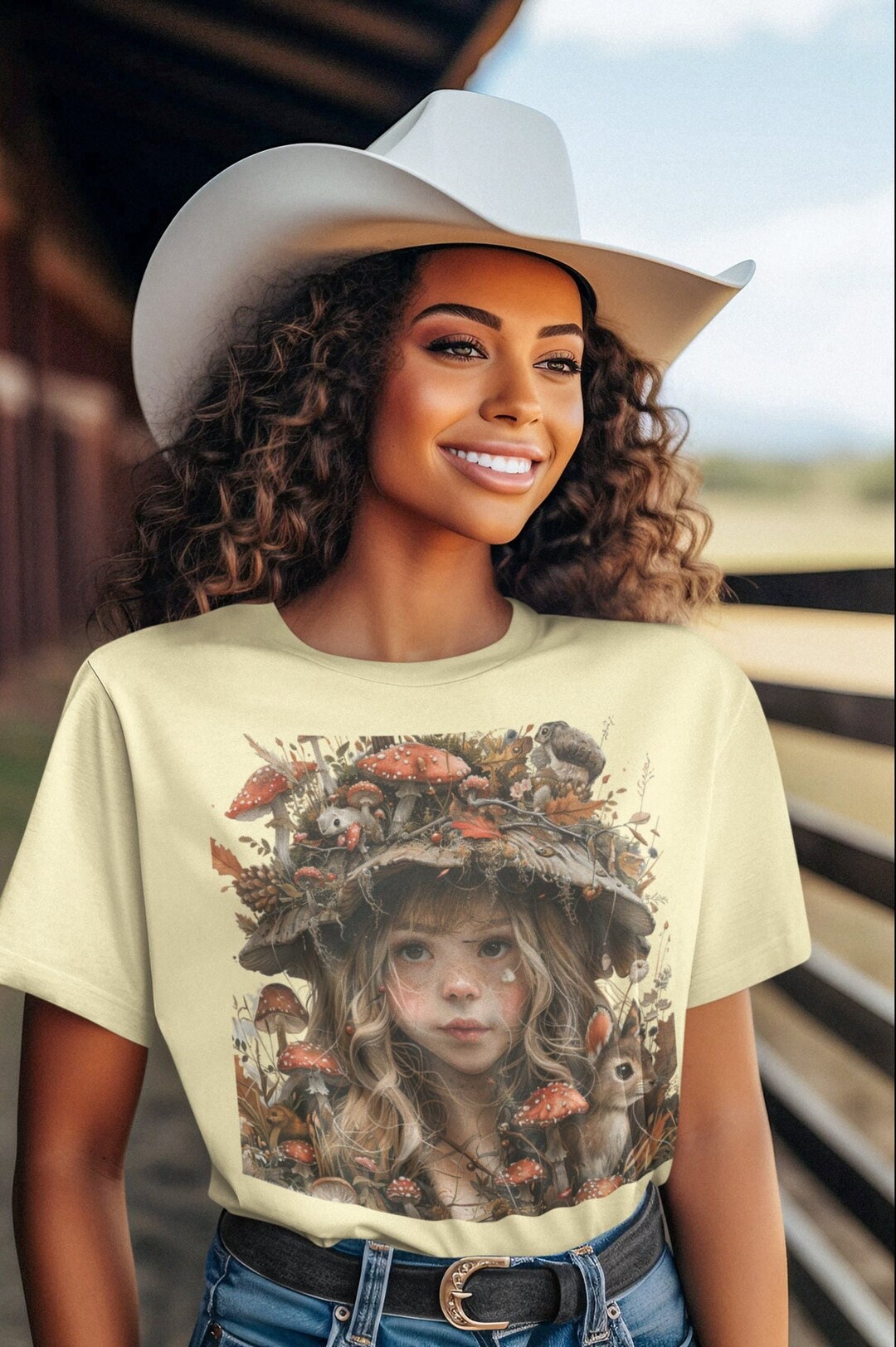 Goblincore & Cottagecore Harmony: Whimsical Woodland Journey T-shirt ...